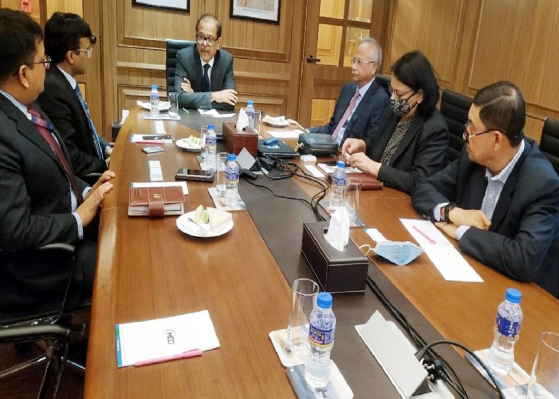 State Bank of India Country Head Visits MCCI’s Gulshan Office ...